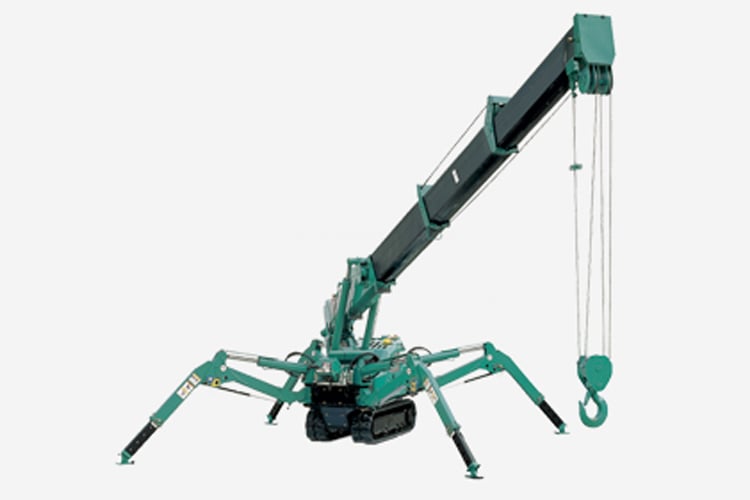 Hird showcase mini cranes & glazing robots at Hire Show | Hird