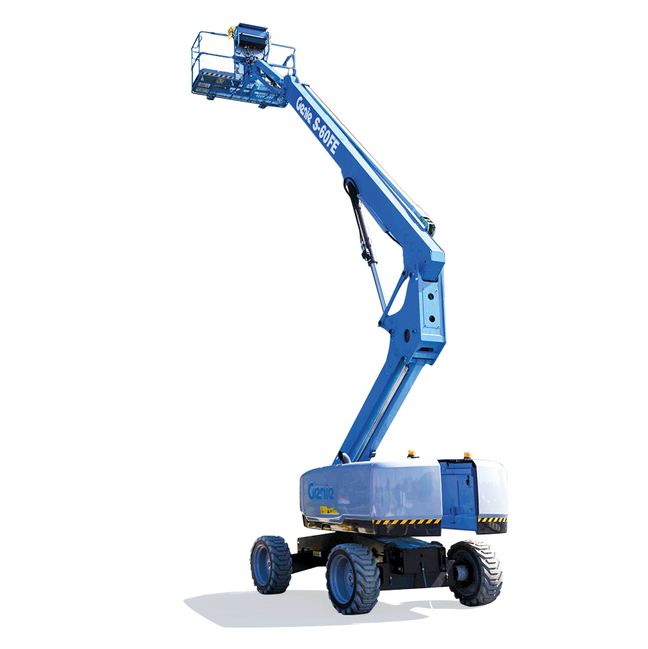 Genie S60FE – Hybrid | Bi-Energy Boom Lift Hire | Hird