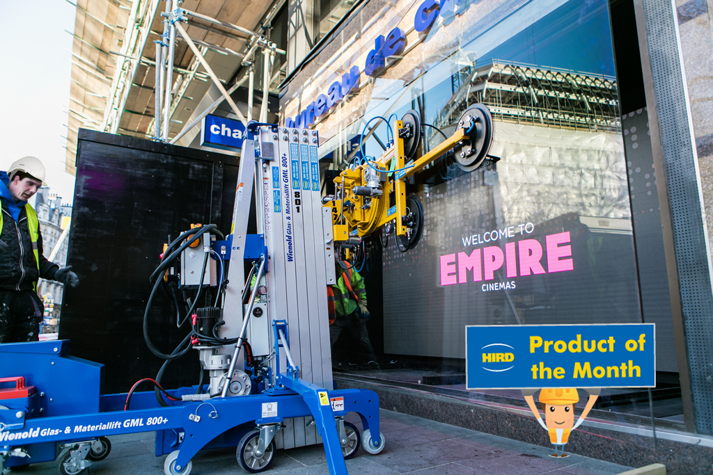 GML 800+ is the star with glass installation at famous cinema | Hird