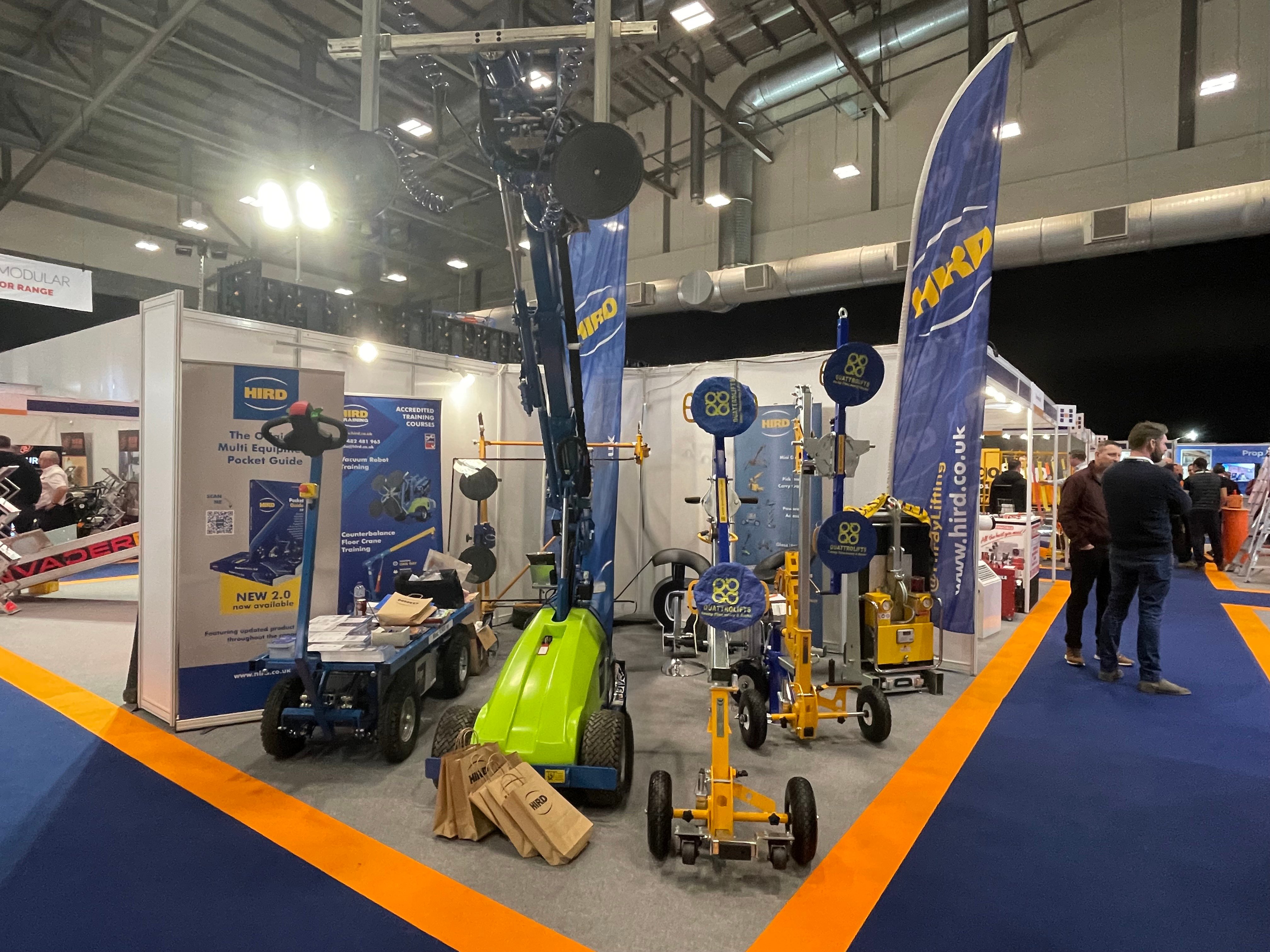 Hird equipment hire power on show at EHS 2026 | Hird