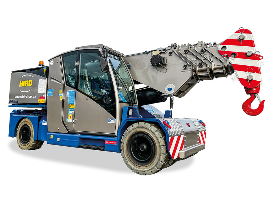 Product of the Month – Valla V180RC pick and carry crane | Hird