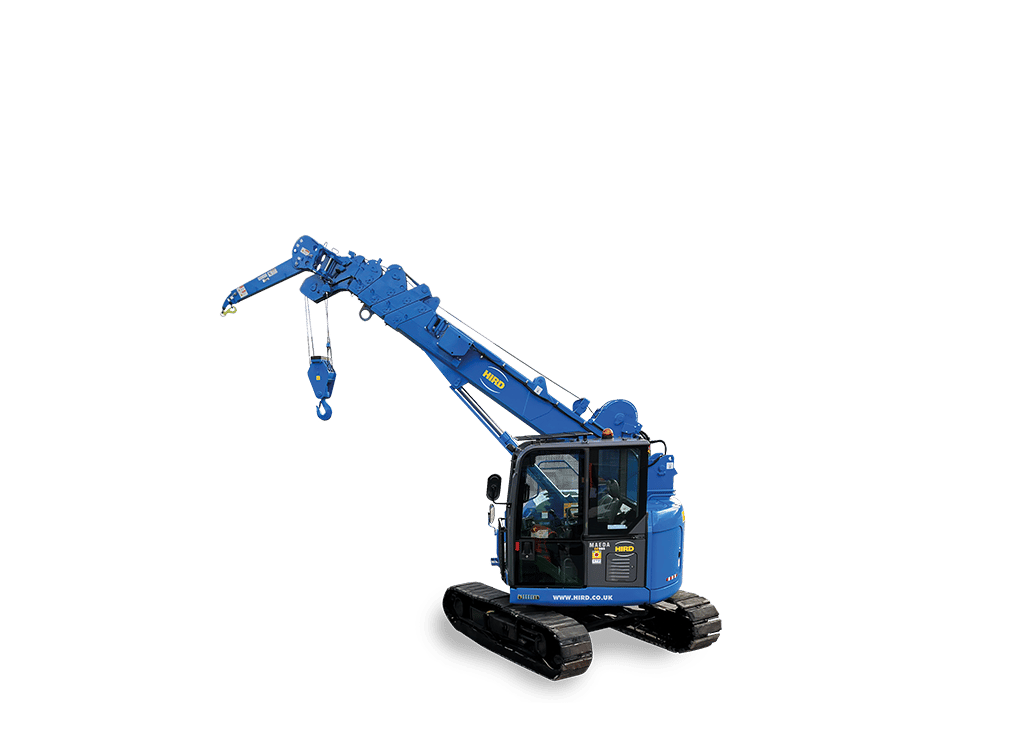 Anatomy of a Maeda Crawler Crane | Hird
